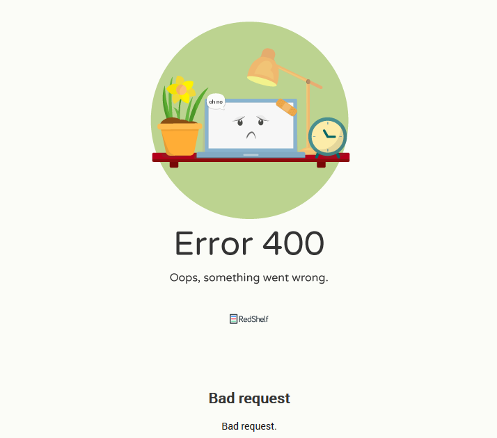 400 And 403 Errors RedShelf Solve 400 And 403 Errors RedShelf Solve